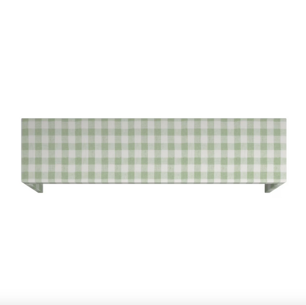 Pelmet - Swedish Linen Check fabric from Scalamandre – LOGANOVA Shades