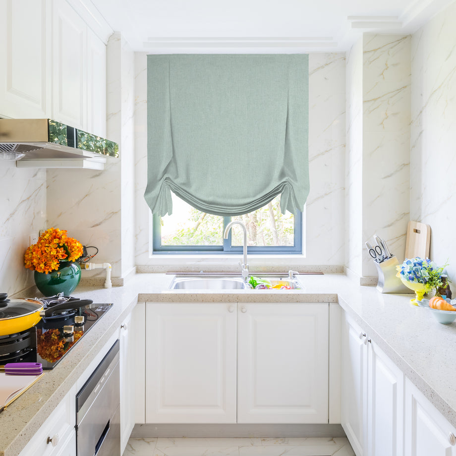 Plum Tulip Roman Shade | Tulip Roman Blinds | Tudor Grand – LOGANOVA Shades